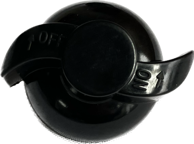 W-104 BLACK S KNOB : CPD Supply